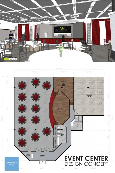 Longview Mall Design Concepts - Myranda Ayla Designs